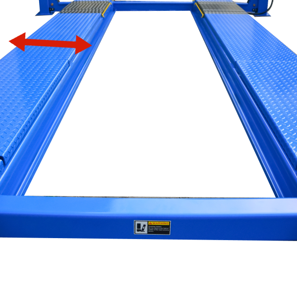 Clear Floor two post lift
